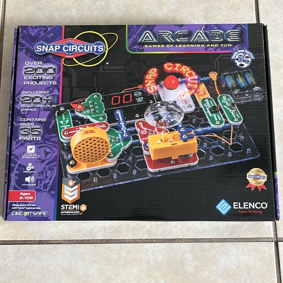 Toys | Snap Circuits Arcade Electronics Exploration Kit Stem Activities ...